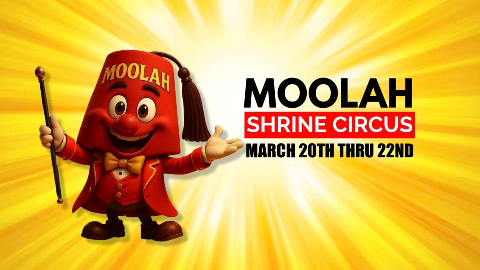 Moolah Shrine Circus - March 21-23, 2025 at The Family Arena